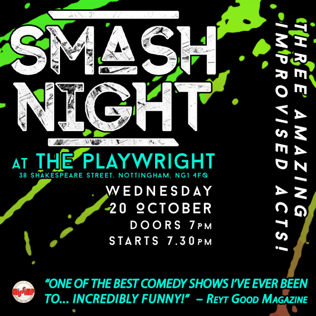 Smash Night! | Wednesday 20 October 2021 – MissImp